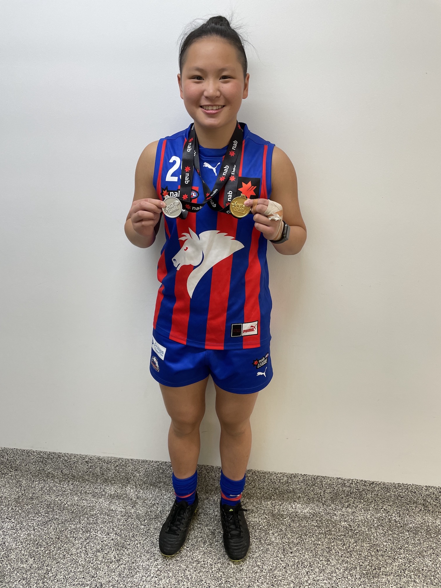 Ling praises team effort in best on ground performance - Aussie Rules Rookie Me Central