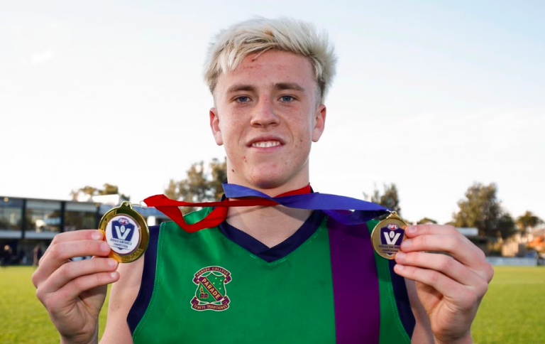 Caddy powers Parade to historic double - Aussie Rules Rookie Me Central